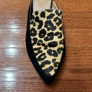 Halogen | Shoes | Halogen Corbin Leather Calf Hair Mules | Poshmark
